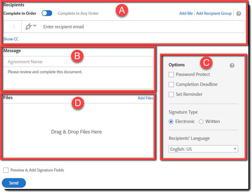 Classic Adobe Sign For Sharepoint Online User Guide